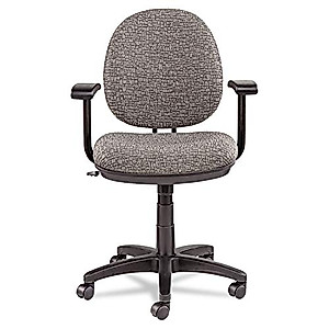 Alera IN4841 Interval Swivel/tilt Task Chair, Tone-on-Tone Fabric, Graphite Gray