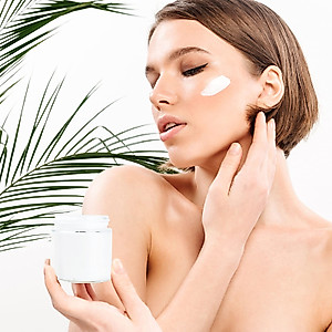 4oz Glass Jars with Lids, Hoa Kinh 30 Pack Clear Empty Cosmetic Containers Round Airtight Glass Jar with Black Lids for Storing Lotions, Powders, and Ointments