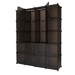 Premium 20-Cube Storage System Design Your Own Closet Space