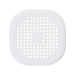 Mggsndi Hair Trap Catcher Removal, Anti-Clogging Floor Drain Filter Sink Strainer Hair Stopper, Bathtub Drain Cover, Sink Tub Drain Stopper for Kitchen and Bathroom, for Bathtub Drain Cover White