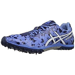 ASICS Women's Cross Freak 2 Cross Country Running Shoe, Powder Blue/White/Navy, 10 M US