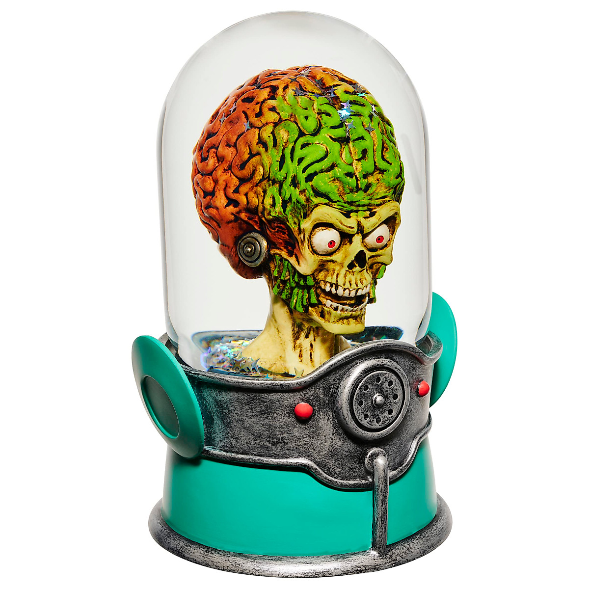 Spirit Halloween Mars Attacks Martian Snow Globe | Officially Licensed | Halloween Décor | Indoor Decor