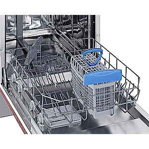 Summit Appliance DW186NTADA 18" Wide Built-In Dishwasher, Stainless Steel Door, ADA Compliant, Energy Star Certified, Top Touch Panel, Removable Cutlery Basket