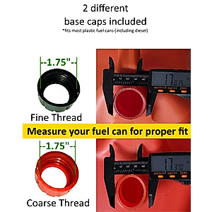 EC Depot Replacement Gas Can Spout Kit with Vent