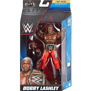 Mattel WWE Bobby Lashley Top Picks Elite Collection Action Figure, Articulation & Life-Like Detail, Interchangeable Accessories, 6-inch
