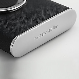 QLL Hip Flask with Useful Funnel