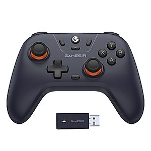 GameSir Nova Lite 2.4g Wireless Controller for Windows PC, iPhone, Android, Switch & Steam Deck, Bluetooth Controller Gamepad with Hall Effect Trigger,Turbo,Rumble Vibration (Nova Lite Purple)