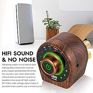 Nobsound Mini Bluetooth 5.0 Power Amplifier Class D Hi-Fi Stereo Amp Home Speaker