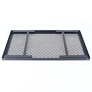 Folding Campfire Grill with Legs, Portable Camp Grill Grate, over Fire Camping Grill, for Outside Picnic BBQ
