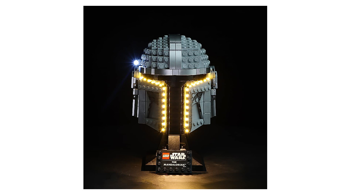 LED Light Kit for LEGO Mandalorian Helmet - SIROD
