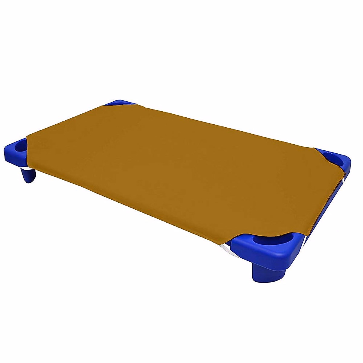 Standard Size Daycare/Pre-School Cot Sheet - Corner Elastic Loops Daycare Sheets - Children’s Naptime Cot Sheet - Breathable Microfiber Nap Sheet for Boys/Girls (Light Grey, 23" x 52" - Pack of 4)