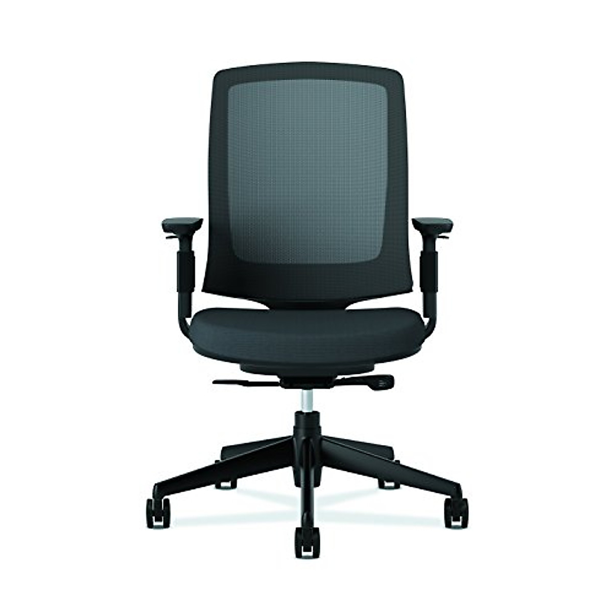 HON Lota Office Chair - Mid Back Mesh Desk Chair or Conference Room Chair, Black (H2281)