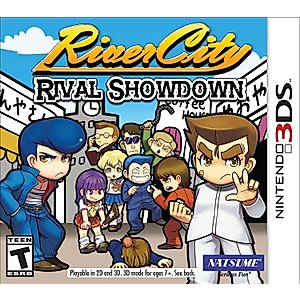 River City: Rival Showdown (Limited Riki Keychain Edition) - Nintendo 3DS