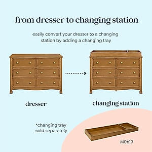 daVinci Kalani 6-Drawer Dresser in Chestnut, GREENGUARD Gold Certified