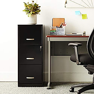 Lorell LLR18573 SOHO 18 3-Drawer Vertical File