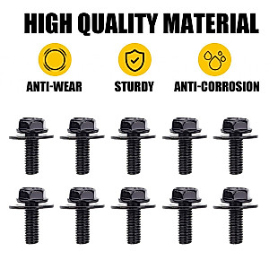 35PCS Engine Under Cover Splash Shield Guard Body Bolts, Bumper Fender Liner Push Retainer Fastener Rivet Clips, Universal Extruded U-Nuts Kit, Compatible with Infiniti G35 G37 EX35 FX35 FX45