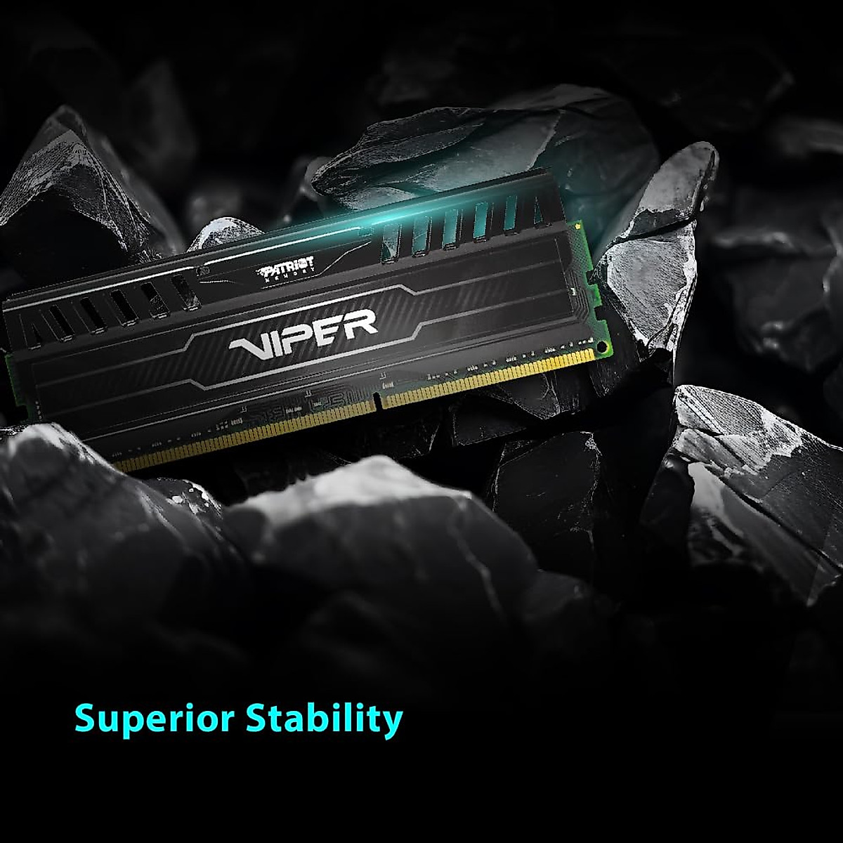 Patriot Viper 3 DDR3 RAM 16GB (2X8GB) 1866MHz CL10 1.5v UDIMM Desktop Gaming Memory Kit Compatible with XMP - PV316G186C0K