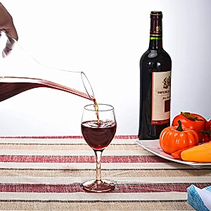 SCSXGO Wine Decanter,Crystal Wine Carafe Decanters, Wine Aerator Hand Blown Lead-free Crystal Glass Snail Shaped Design,Wine Gift Accessories