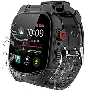 44mm Apple Watch Series 6 Series 5 Series 4/SE Waterproof Case, Built-in Screen Protector, Apple Watch Shockproof and Dustproof Case for Series 6/5/4/SE Case