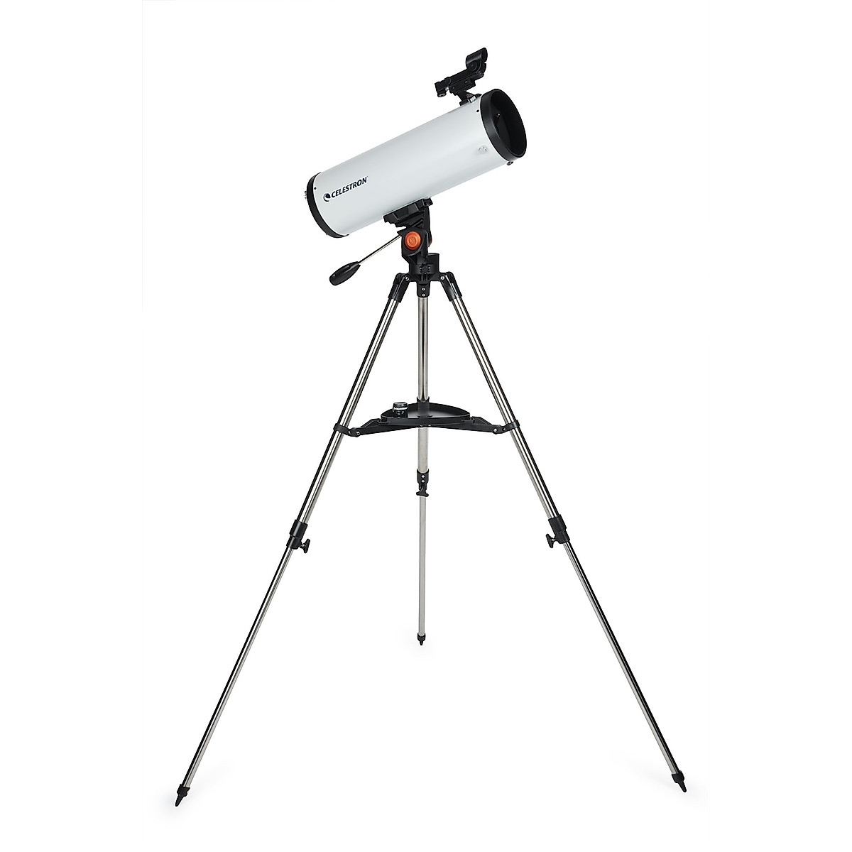 Celestron – Cometron 114mm Newtonian Telescope Newtonian Reflector Telescope with Parabolic Mirror – Alt–azimuth Mount – Ideal Telescope for Beginners – BONUS Astronomy Software Package