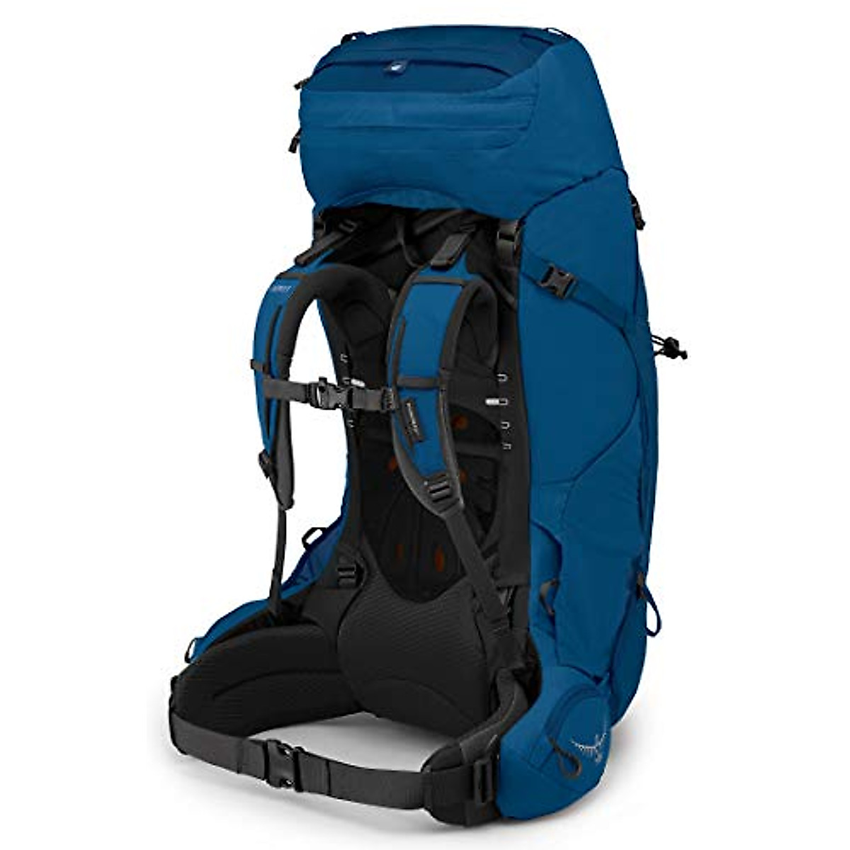 Osprey Aether 65L Men's Backpacking Backpack, Deep Water Blue, S/M