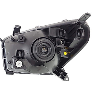 Evan Fischer Headlight Set Compatible with 2001-2003 Toyota RAV4 Left Driver and Right Passenger Side Halogen With bulb(s)