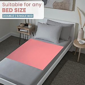 Aaram Ultrasoft Infant Waterproof Dry Rubber Bed Sheet Cover/Toddler Sleeping Mattress Protector/Urine Non-Absorbent Reusable Crib Mat (2 Meter) (78 x 36 Inches) (200 x 90 cm)