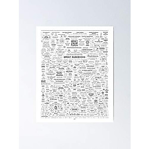 LOFAIBI Great Solar Flash White Awakening Poster Exposing Connecting All Hidden Global Information Map Wall Art Print for School Office Room Home Decor - Unframed