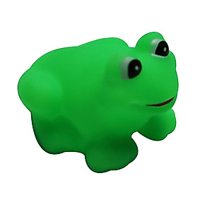 Tomaibaby 1 Set/7pcs Frog Bath Toys, Frog Family Bath Sets Floating Bathtub Toys for Kids Baby Bath Toys