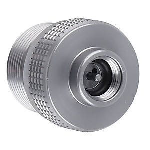 Dioche Gas Adapter, Camping Gas Canister Adapter Convertor Valve Flat Canister to 1L MAPP Gas Adapter
