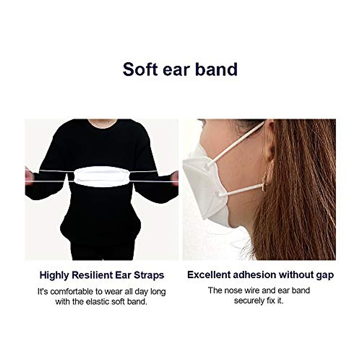 [KF94 Certified] HANMAUM 3D Face Safety Mask for Adult Protection from Fine Dust [100% Made in KOREA] Filter Efficiency ≥ 98% (30 PACK)