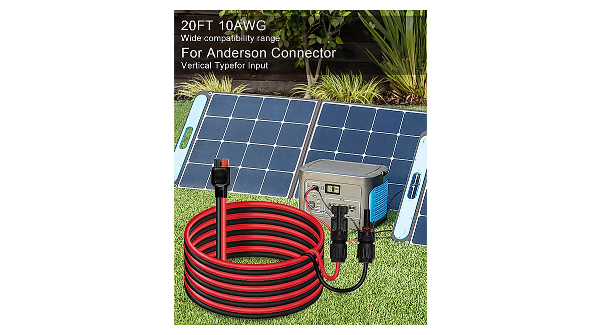 20FT Solar Panel Extension Cable for Efficient Charging