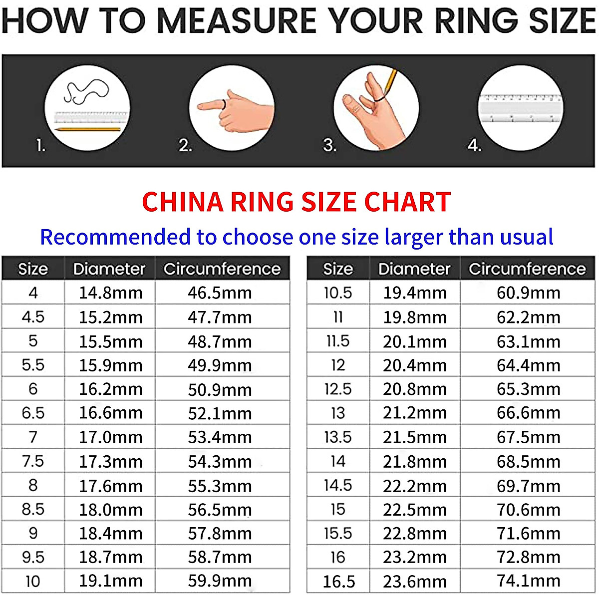 CaratDream 10K white gold platinum plated classic six prong proposal engagement wedding bands diamond rings for women 0.5-2.0ct Gift for girlfriend mum anniversary friend birthday(2.0ct Size-7.5#)