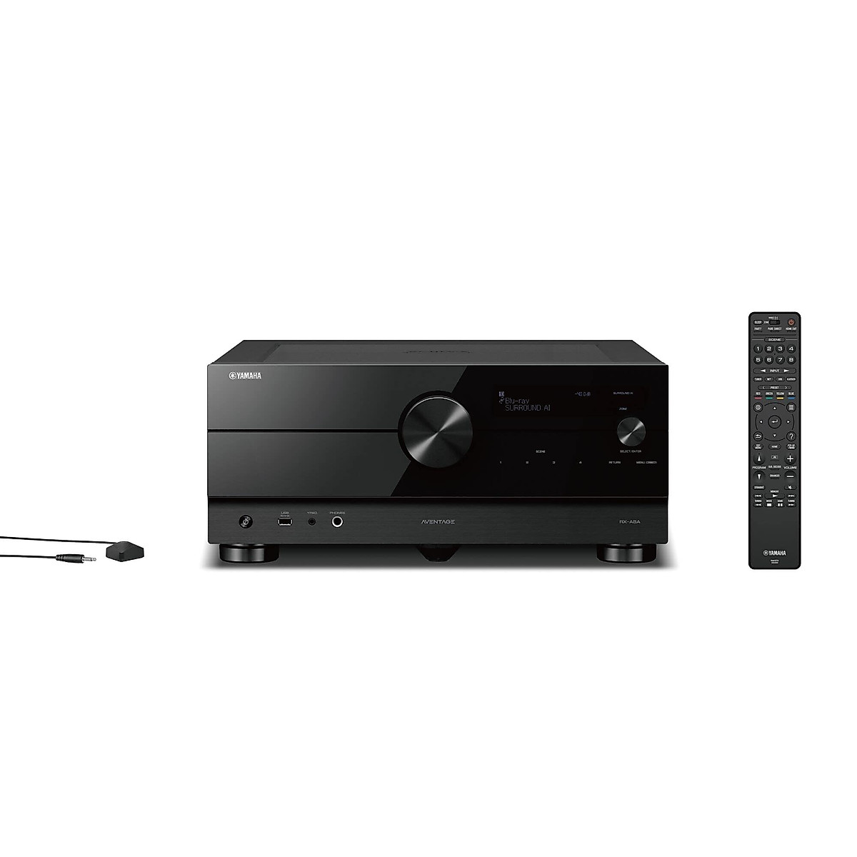 Yamaha RX-A8A AVENTAGE 11.2 Channel AV Receiver Bundle with 2m 8K Ultra High Speed HDMI Cable