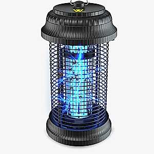 WVV Bug Zapper Outdoor, 1700V Electric Mosquito Zappers Killer,Electronic Light Bulb Lamp for Outdoor and Indoor