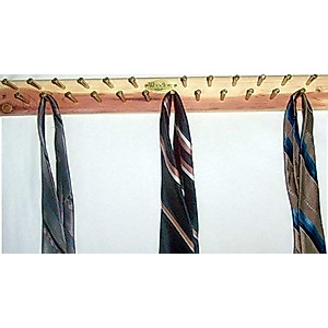 Woodlore Cedar Tie Rack Up to 24 Ties