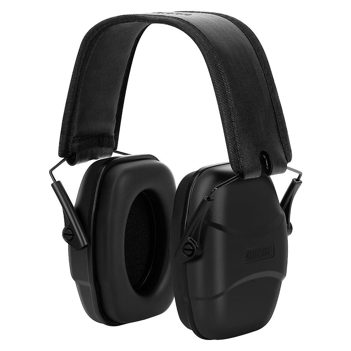 GUCHO 34 dB NRR Noise Reduction Safety Shooting Ear Muffs,Hearing Protection Ear Muffs,Shooting Range Ear Protection for Hunting Mowing