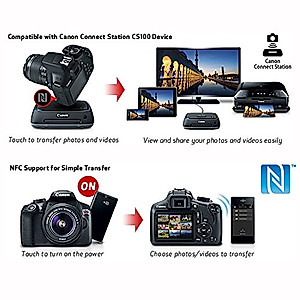 Canon EOS Rebel T6 Digital SLR Camera Kit with EF-S 18-55mm f/3.5-5.6 is II Lens (Limited Edition Red)