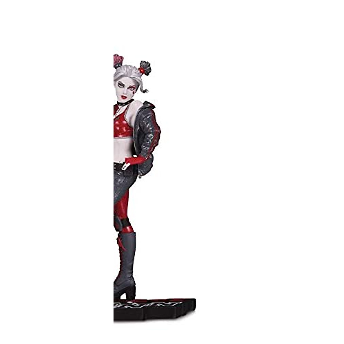 DC Collectibles Harley Quinn Red, White & Black: Harley Quinn by Joshua Middleton Statue, Multicolor