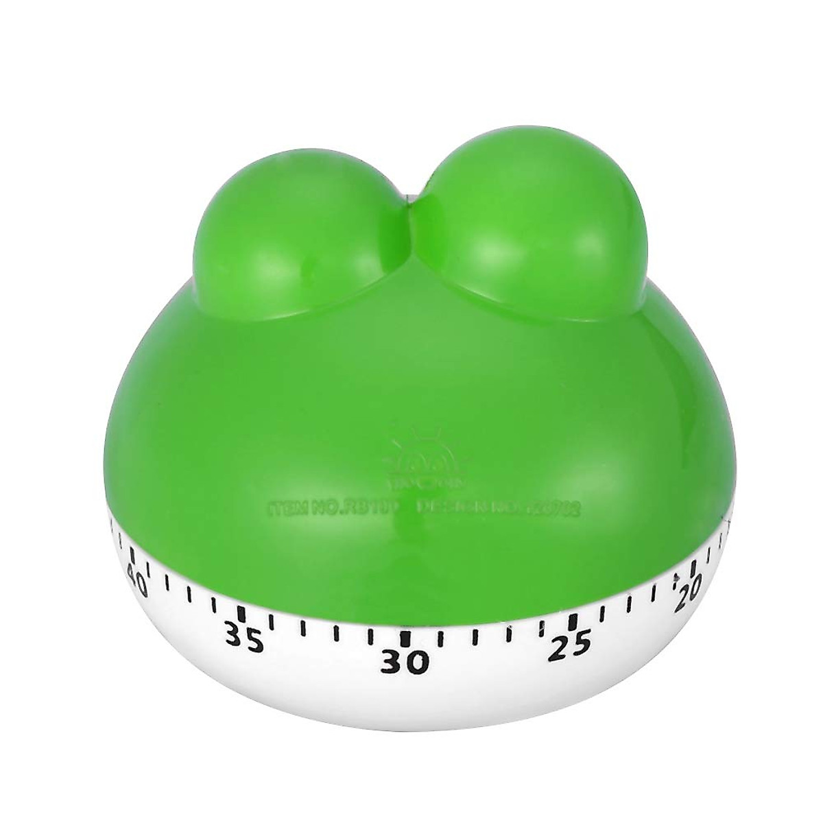 Animal Timer Mechanical Cooking Timer, Manual Animal Shape Counters, Cartoon Kitchen Timing Tool for Cooking Baking(Green Frog)