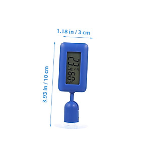GREENADSCAPE Reptile Hygrometer Rotary Reptile Thermometer Temperature and Humidity Meter Mini Thermometer Aquarium Plant Holder Reptile Terrariums Leopard Gecko Digital Reptile Thermometer Abs