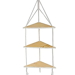 Tinkiture Designs Corner Hanging Shelf (Natural)