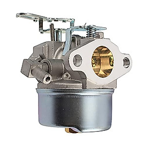 partszen 640084B Carburetor for TORO 521 Snow Blower HSSK40 HSSK50 HS50 LH195SA for Tecumseh 5HP MTD 632107A 632107 640084 640084A 632107 640084 640105 640299 632107A 640084A with Spark Plug
