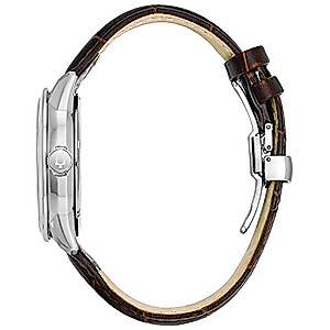 Bulova Men's 42mm Sutton Automatic Watch with 24-Hour Sub Dial, Exhibition Caseback, and Luminous Hands