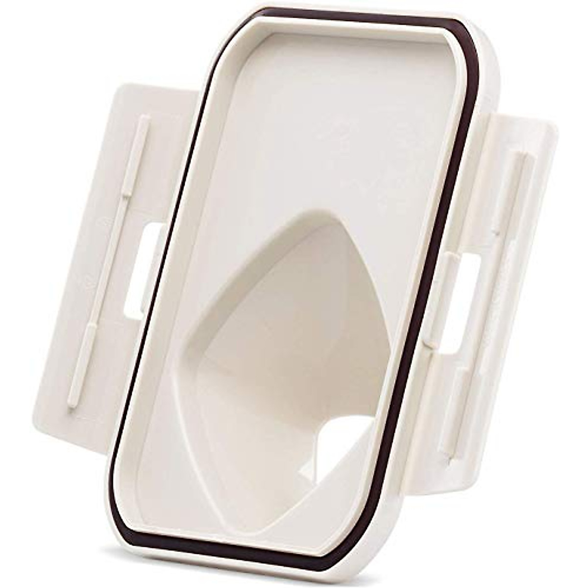 Komax Rice Container – Dry Food Storage Containers – BPA-Free Plastic Containers for Rice & Grain Storage – Rice Dispenser w/Lid & Measuring Scoop – Dishwasher Safe Food Containers (Set of 2)