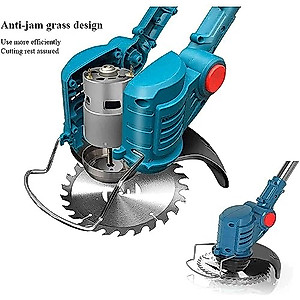 HYQHYX Land Mower self propelled Gas Lawn mowerElectric Lawn Mower with 2000 mAh Battery Portable Cordless Lawn Mower for Ranch Lawn Park