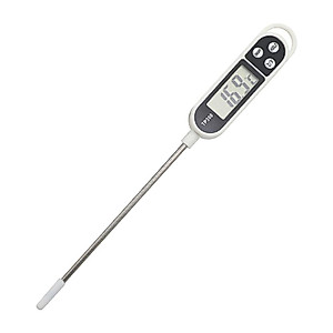 Digital Meat Thermometer for Cooking,Digital Instant Read Food Thermometer with Long Probe for Grilling Smoker BBQ Kitchen Cooking Candy Thermometer