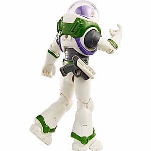 Mattel Disney and Pixar Lightyear Action Figure & Accessory, Space Ranger Alpha Alisha Hawthorne Set with Helmet, 5-inch Scale & 12 Posable Joints