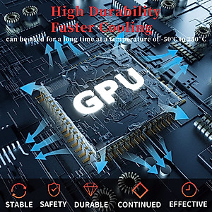 MoneyQiu HY-883-10g CPU Thermal Paste Kit-6.5 W/MK CPU Paste Thermal Compound Heatsink Paste Silicon Grease for PC CPU GPU LED PS4