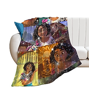 Blanket Lightweight Throw Blankets for Couch Sofa Trave Camping Soft Warm Flannel Cozy Fleece Throw Blanket for Carnival Easter Christmas Birthday 40"x50"